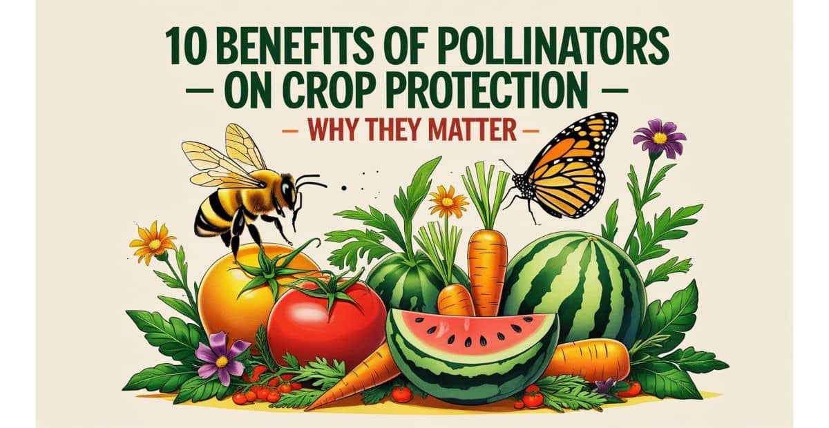 10 Benefits of Pollinators on Crops Protection — Why They Matter ...