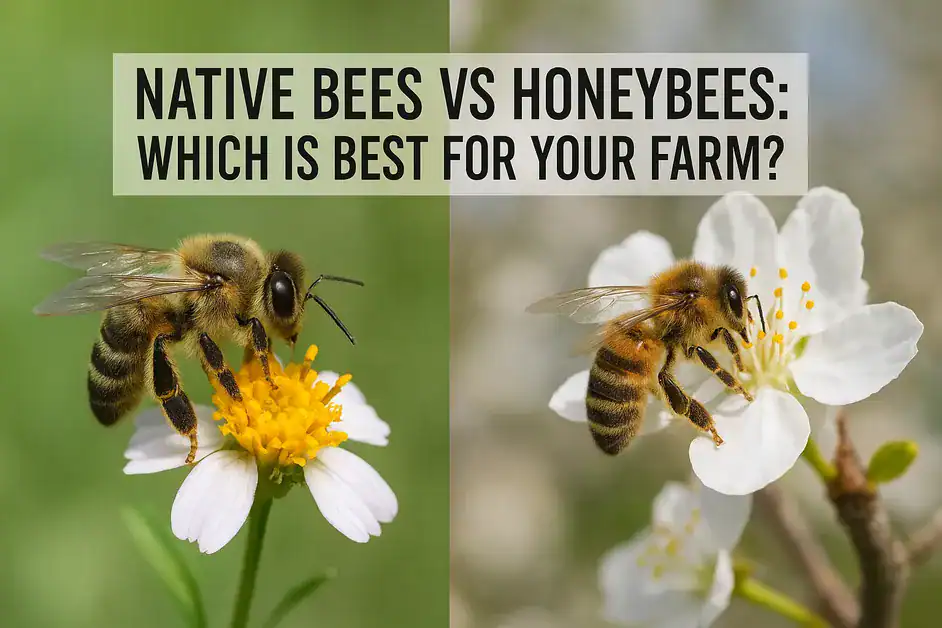 Native Bees vs Honeybees: Which is Best for Your Farm? - ToAgriculture